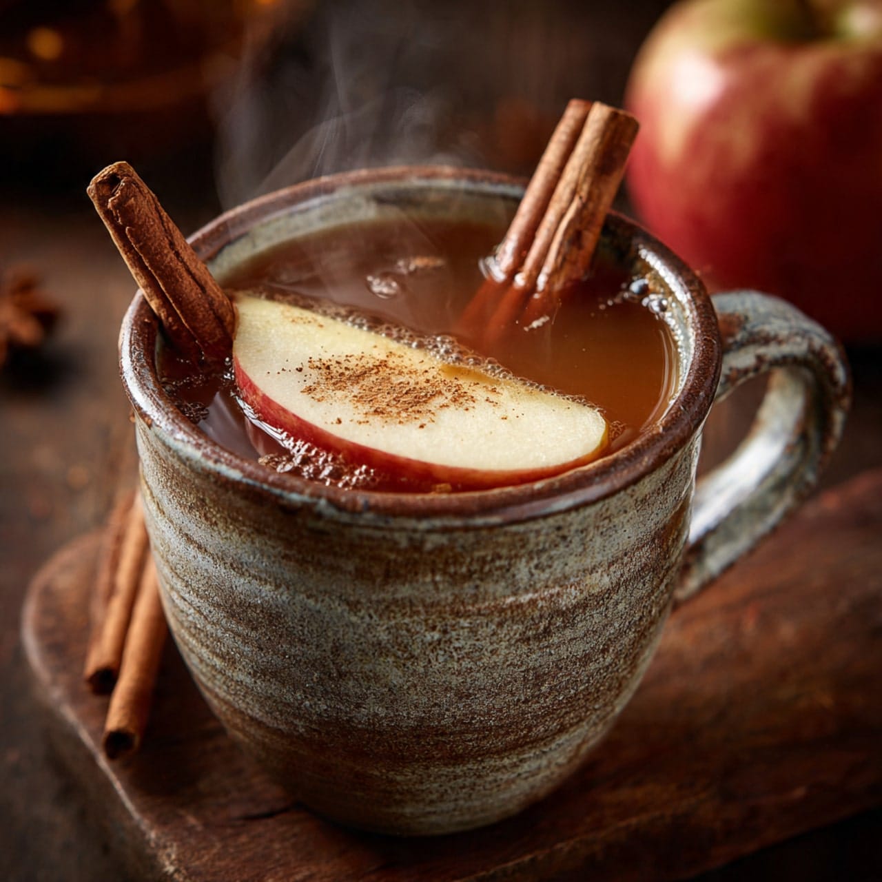 Spiced Bourbon Apple Cider