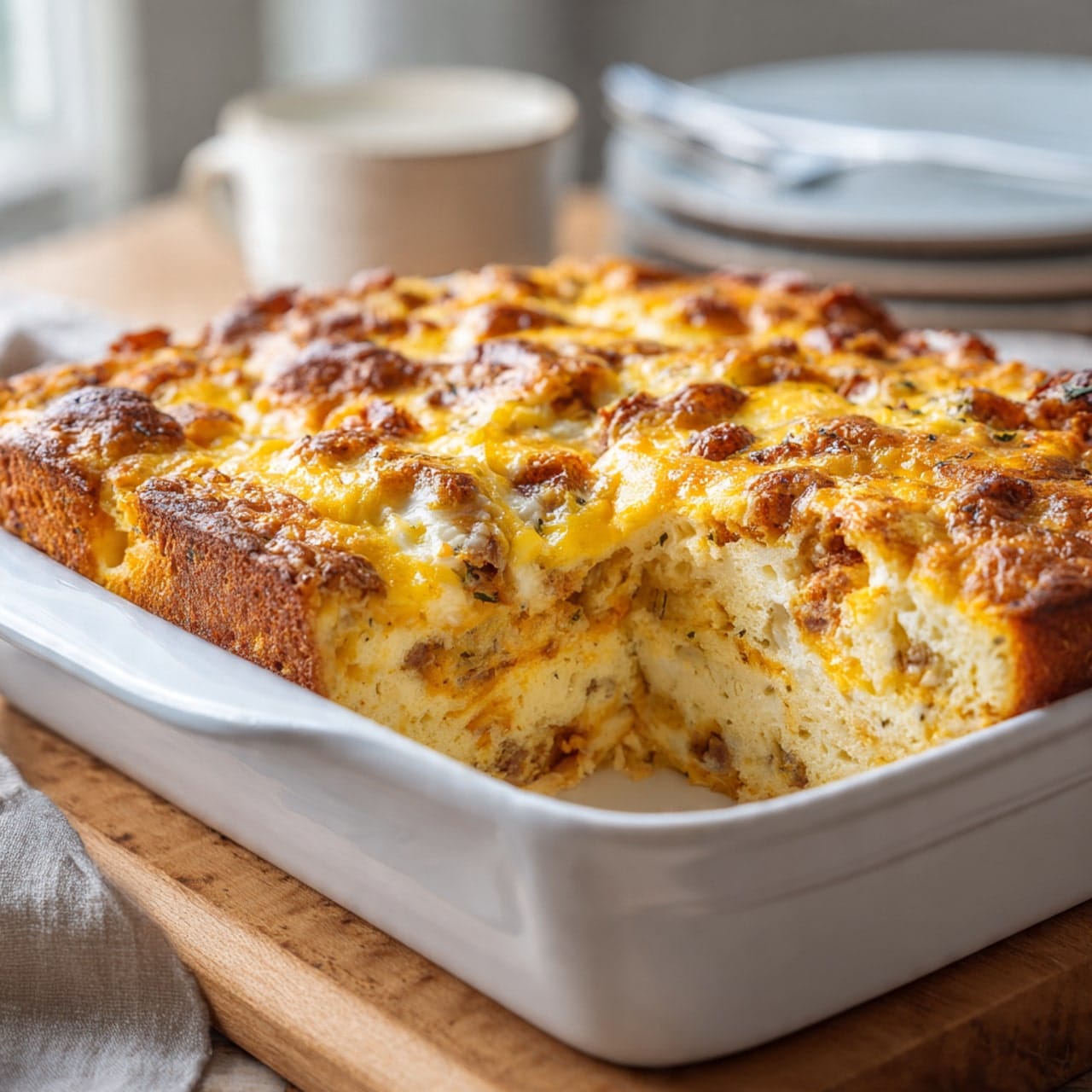 Make-Ahead Breakfast Casserole